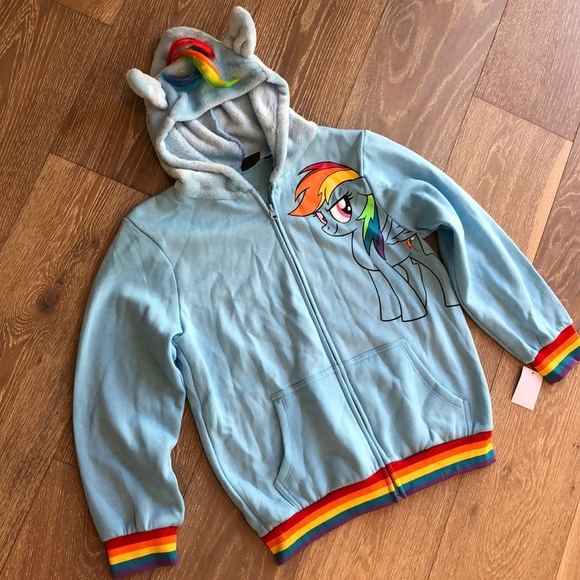 My Little Pony | Jackets & Coats | New My Little Pony Jacket Rainbow ...